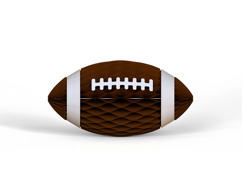 Super Football Honeycomb Ceiling Hanging Decorations | HarboraPaper